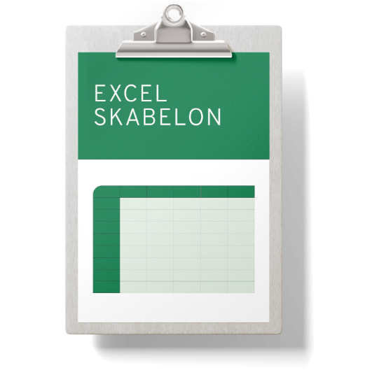 Gratis skabelon: Sådan registrer du tid i Excel